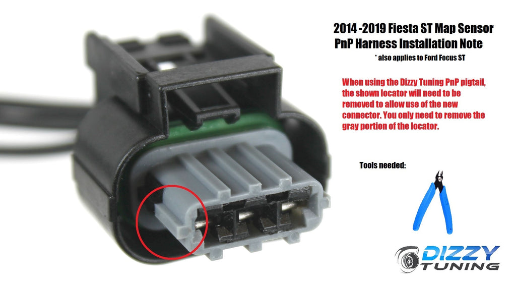 MAP Sensor Adapter for Ford Focus ST – Dizzy Tuning